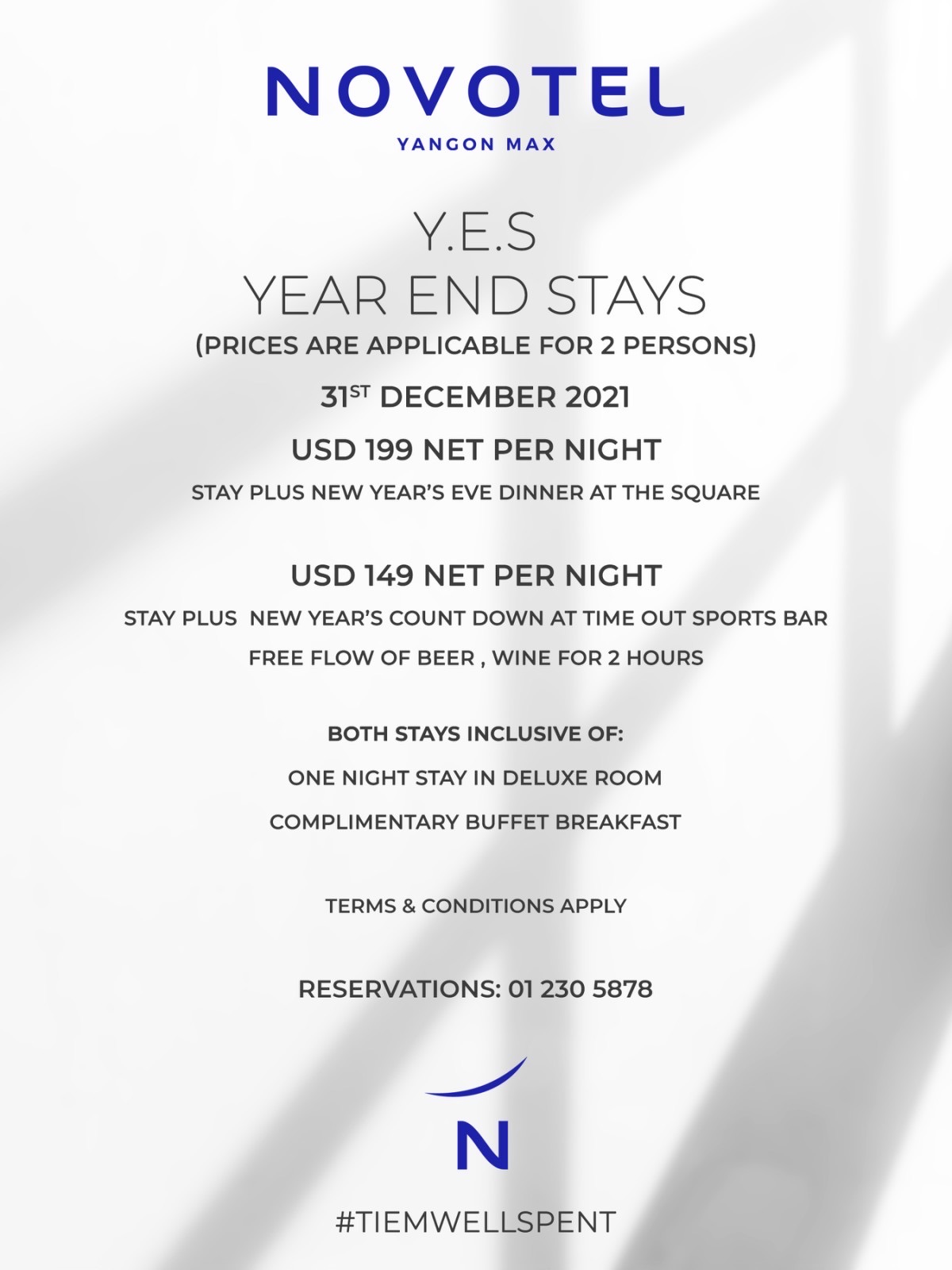 December Festive Season Promotions - Max Hotels Group
